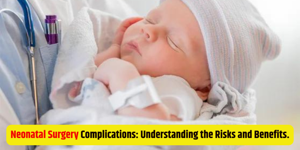 Neonatal Surgery Complications: Understanding the Risks and Benefits.
